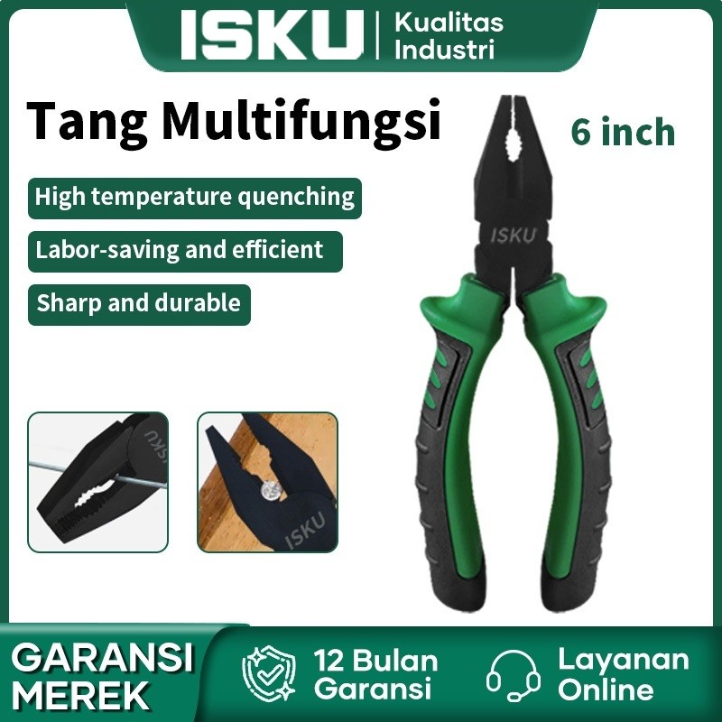 Jual Isku Tang Multifungsi 6in Lancip Tang Kombinasi Tang Kombinasi ...