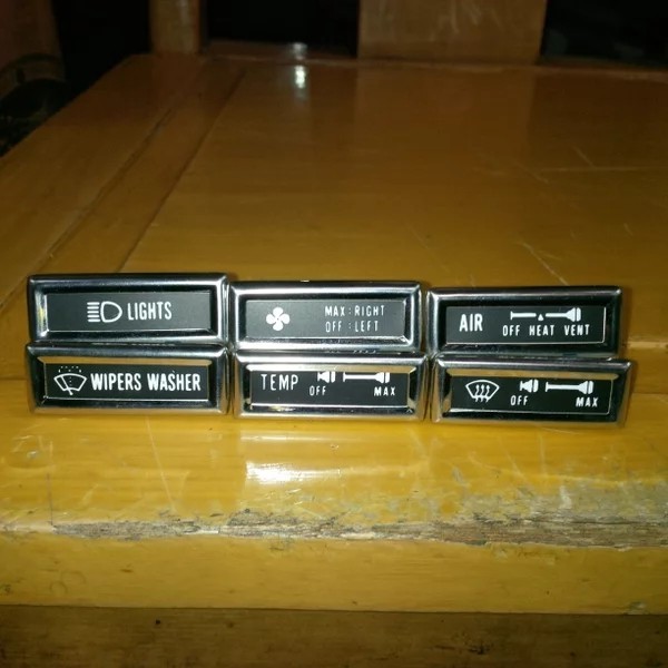 Jual Lampu Indicator Dashboard Light Control Set Crown Jeep CJ7 CJ 7 ...