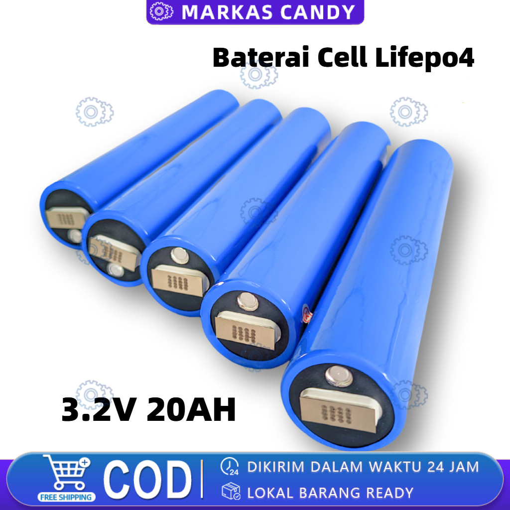 Jual Baterai lithium fosfat C40 Lifepo4 3.2V 20Ah Cylindrical LiFePO4 ...