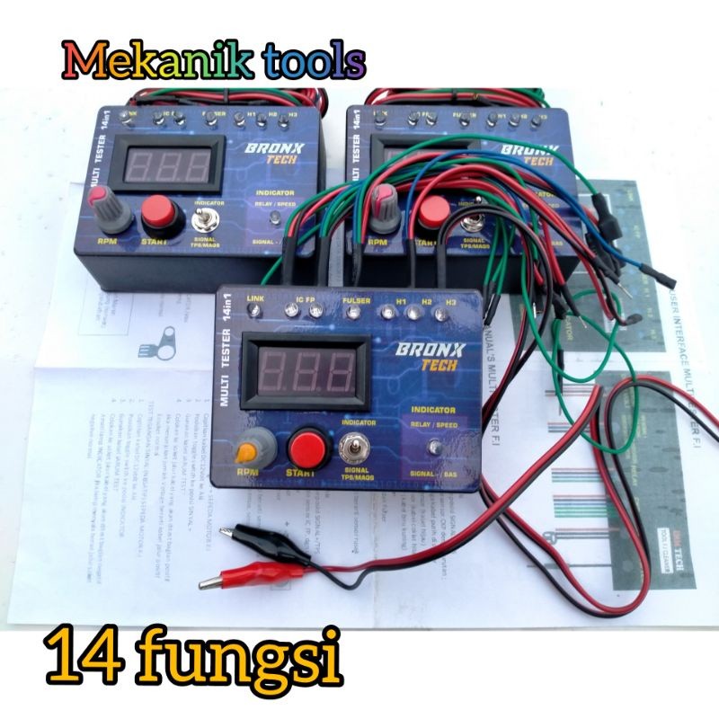 Jual Multitester INJECTOR INJEKSI Semua motor cek sensor ckp tegangan ...