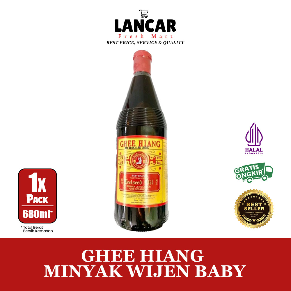 Jual GHEE HIANG MINYAK WIJEN BABY 680ML | Shopee Indonesia