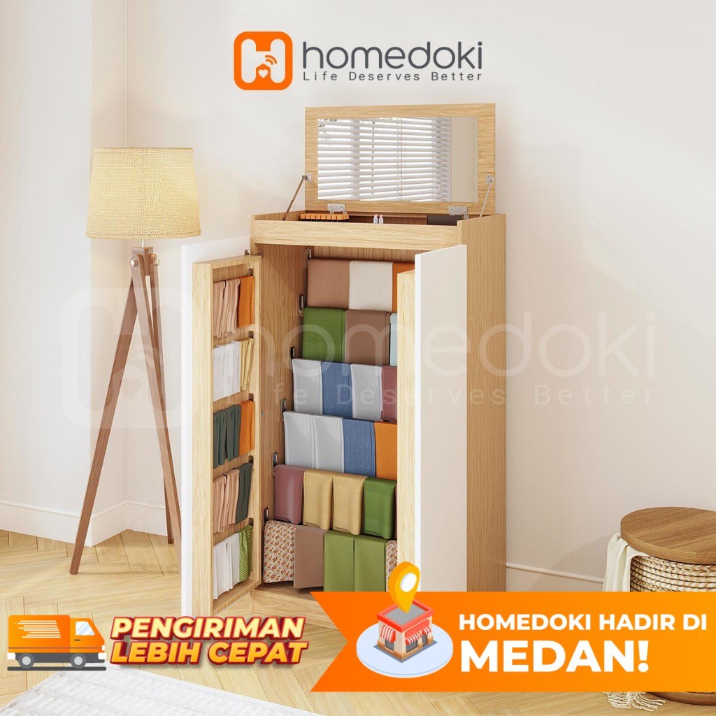 Jual Homedoki Rak Jilbab/Rak Hijab/Lemari Hijab/Lemari Jilbab | Shopee ...