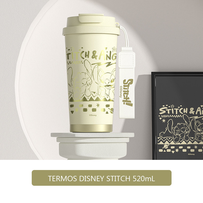 Jual ORIGINAL DISNEY LICENSE Botol Minum Termos Tumbler Karakter Stitch Anak 316 Stainless Steel ...