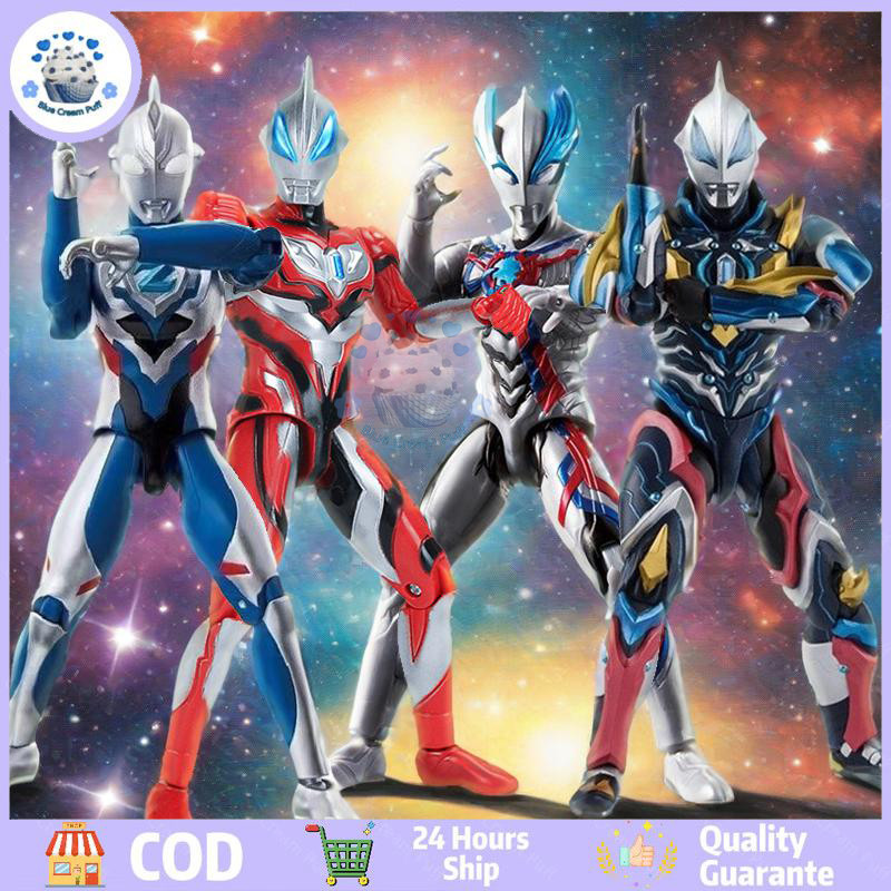 Jual Ready Action Figurines Ultraman Trigger Ultraman Geed Galaxy Rising Ultraman Z Ultraman ...