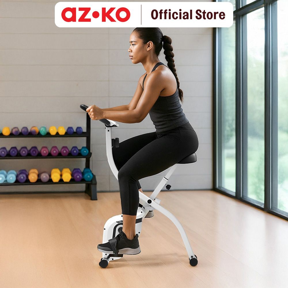 Jual AZKO Kinetic Sepeda Statis Ns-665S - Putih Peralatan Fitnes Alat ...