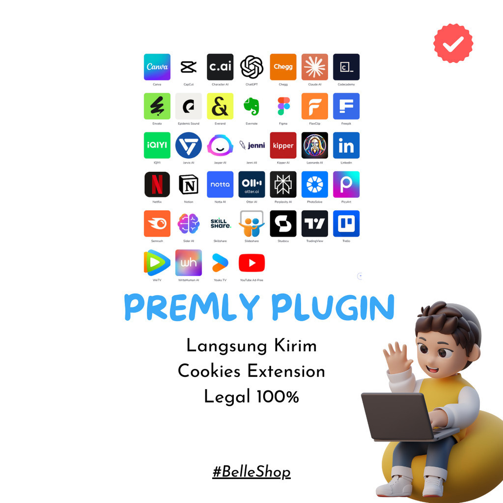 Jual Premly Extension Chrome Akses Semua Aplikasi Premium Hanya Dengan ...