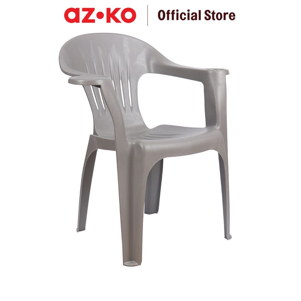 Jual AZKO Soleil Kursi Teras Stacking Dengan Cup Holder Balcony Chair ...