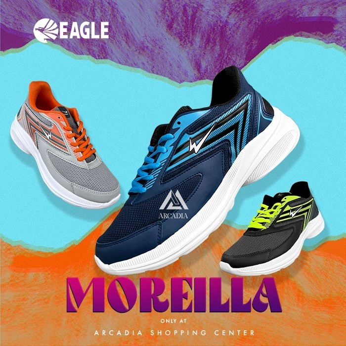 Jual EAGLE MOREILLA SEPATU RUNNING SNEAKERS UNISEX ARCADIA BANDUNG | Shopee Indonesia