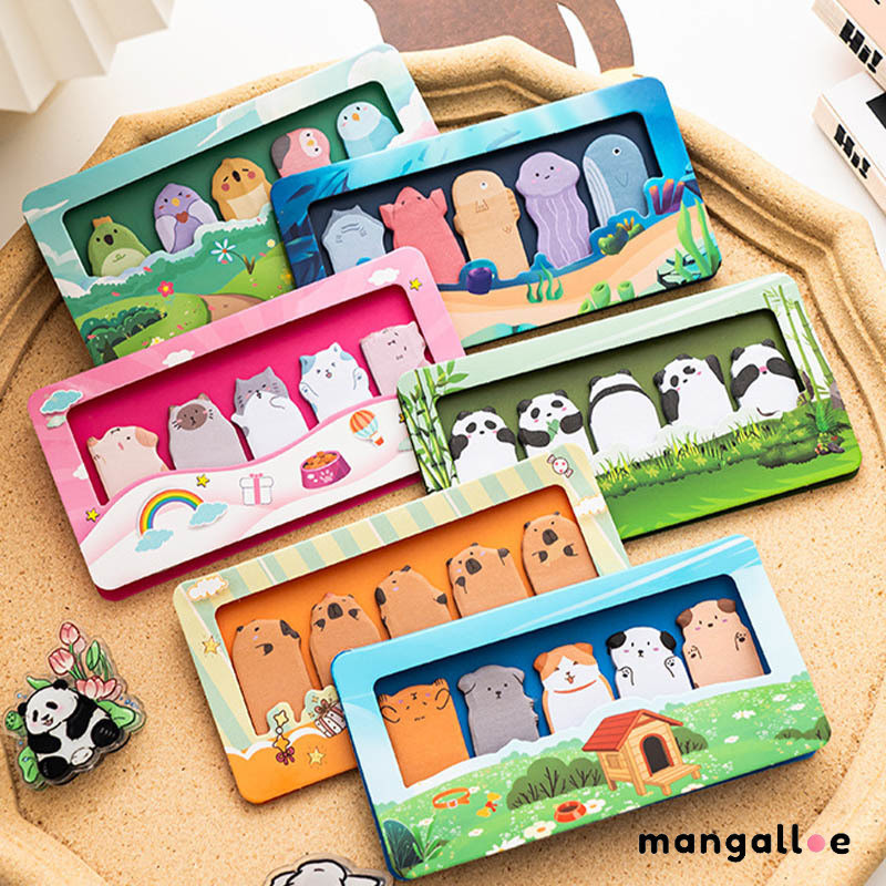 Jual [COD] Catatan Tempel Lucu Ins Gaya Kartun Indeks Stiker Stiker ...