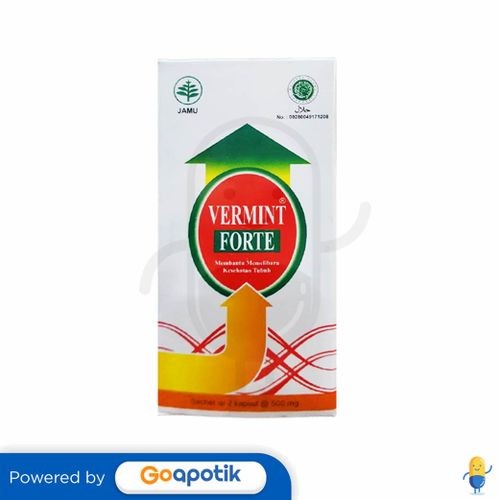Jual Vermint Forte 500 Mg Box 2 Kapsul | Shopee Indonesia