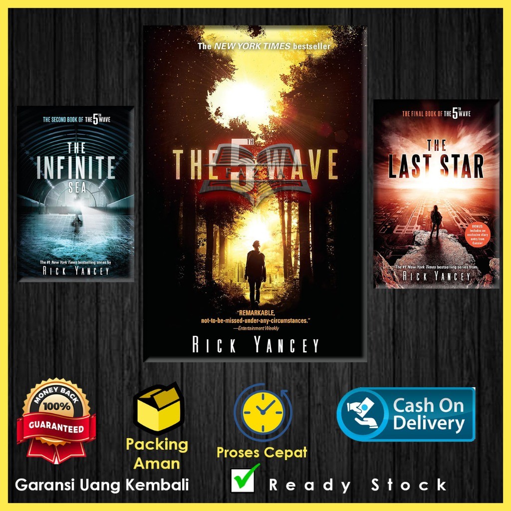Jual The 5th Wave | The Infinite Sea | The Last Star by Rick Yancey ...
