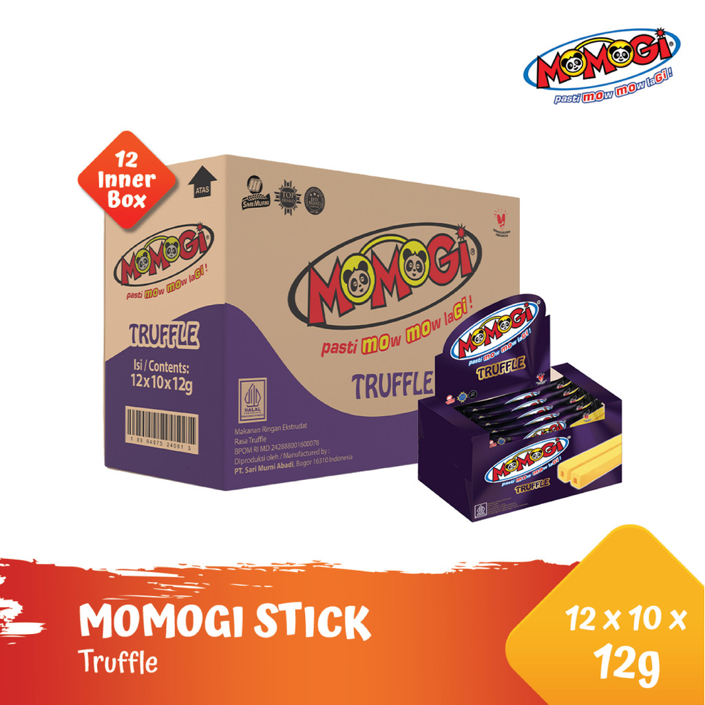 Jual Momogi Stick Truffle 12gr (1 Karton @ 12 Box) | Shopee Indonesia