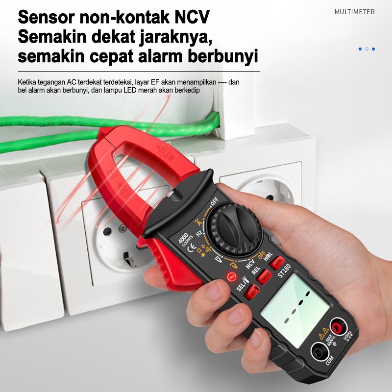 Jual GT65R DL ST180 Digital Clamp Meter tang ampere multitester digital ...
