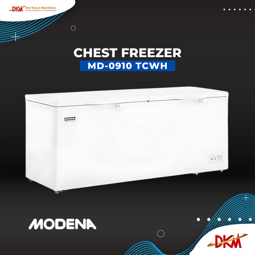 Jual Modena Freezer Box MD-0910-TCWH 910 Liter Chest Freezer MD 0910 ...