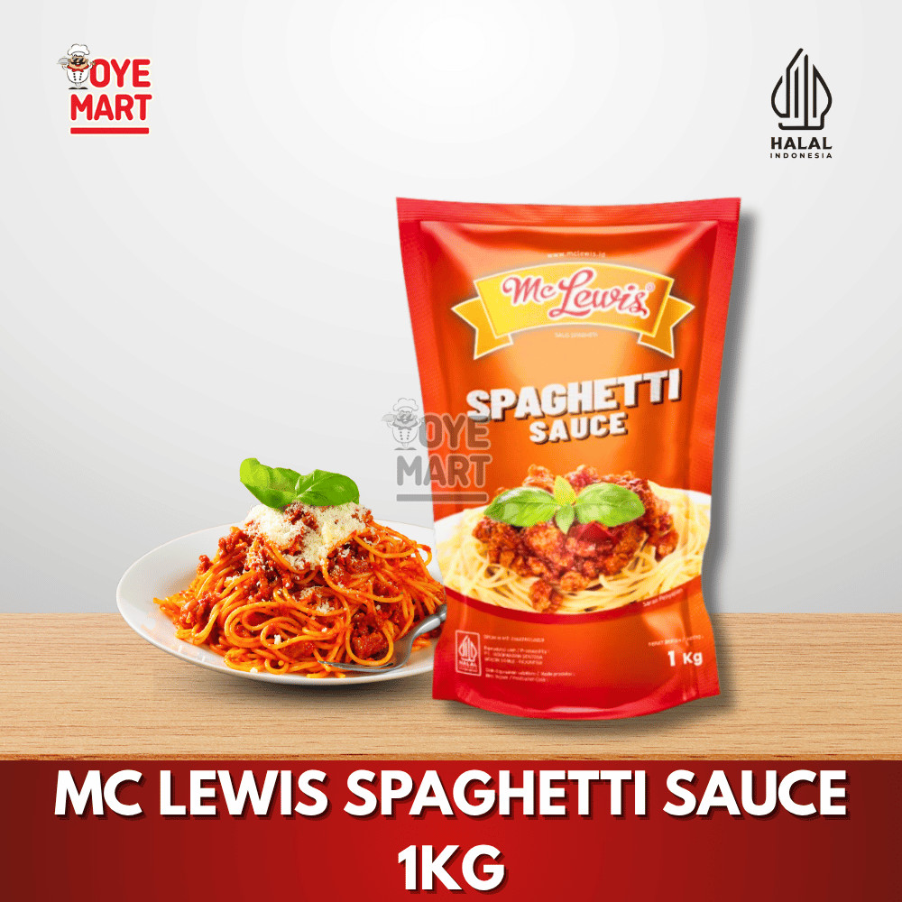 Jual MCLEWIS SPAGHETTI SAUCE 1KG | Shopee Indonesia