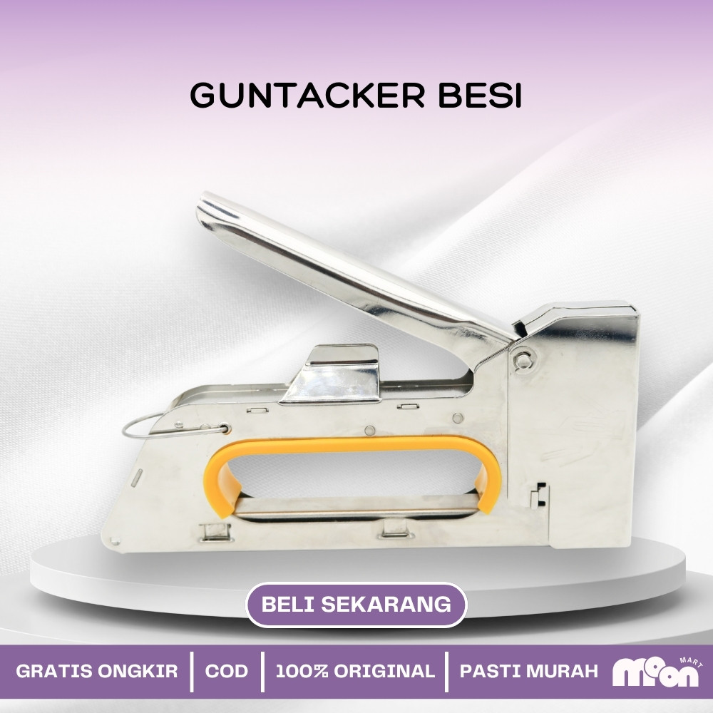 Jual Staples Tembak Gun Tacker BOSSCO + Isi atau Refil 13/8 Stapler ...