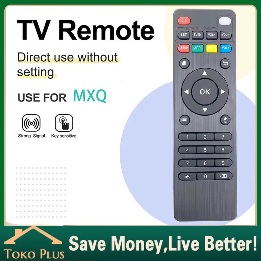 Jual Remote MXQ / MXQ 4K / MXQ PRO / MXQ PRO 4K / MX10 / H96 / T95 / TX ...