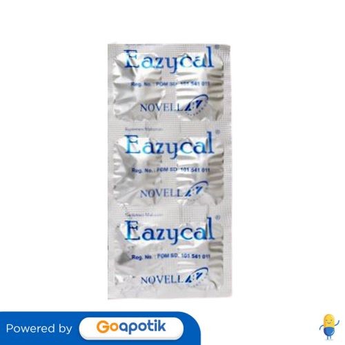 Jual Eazycal Strip Isi 6 Kaplet | Shopee Indonesia