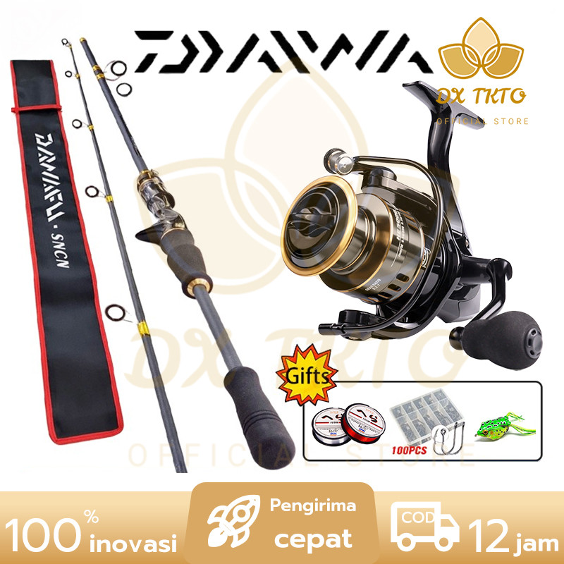 Jual 【# Beli 1 Dapat 7 #】Pancing Set 1.6M/1.8M/2.1M/2.4M Joran Pancing Set Dengan Bahan Serat ...