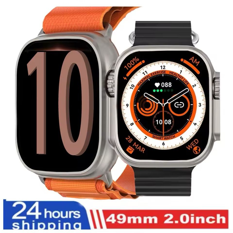 Jual New 2025 Smart Watch 10 ultra x 2 Pro MAX Gen2 49mm Amoled Screen ...
