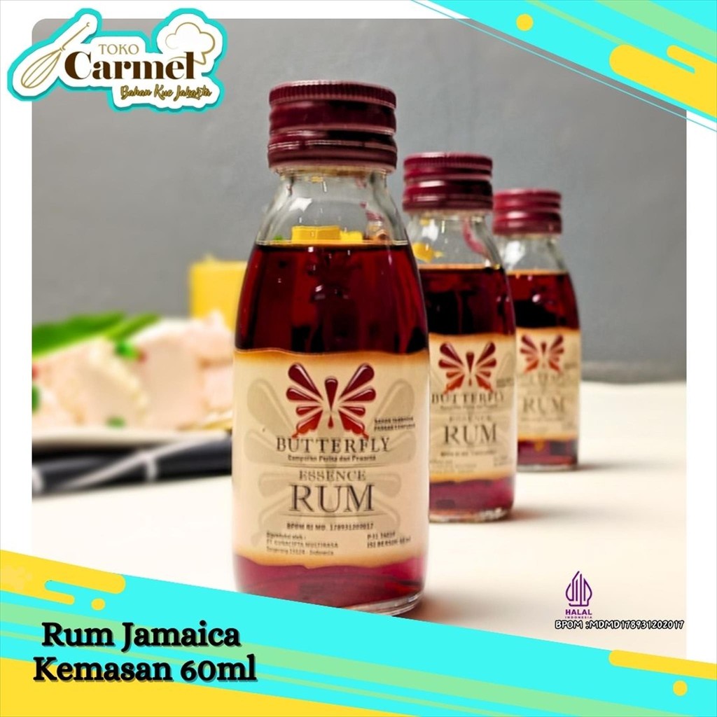 Jual Rum Jamaica Butterfly Essence 60 ml / Rhum Jamaican | Shopee Indonesia