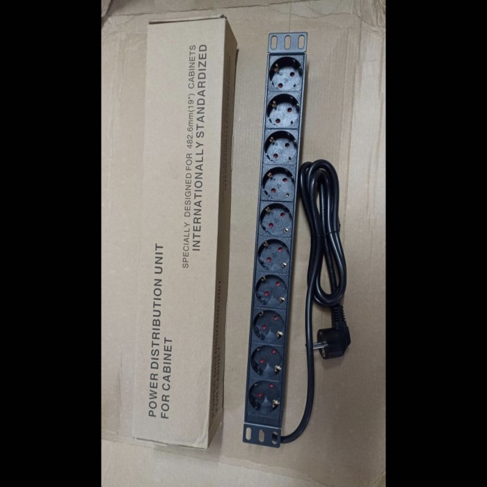 Jual PDU rack server 10 port / pdu 10 lubang colokanNew Stock | Shopee ...