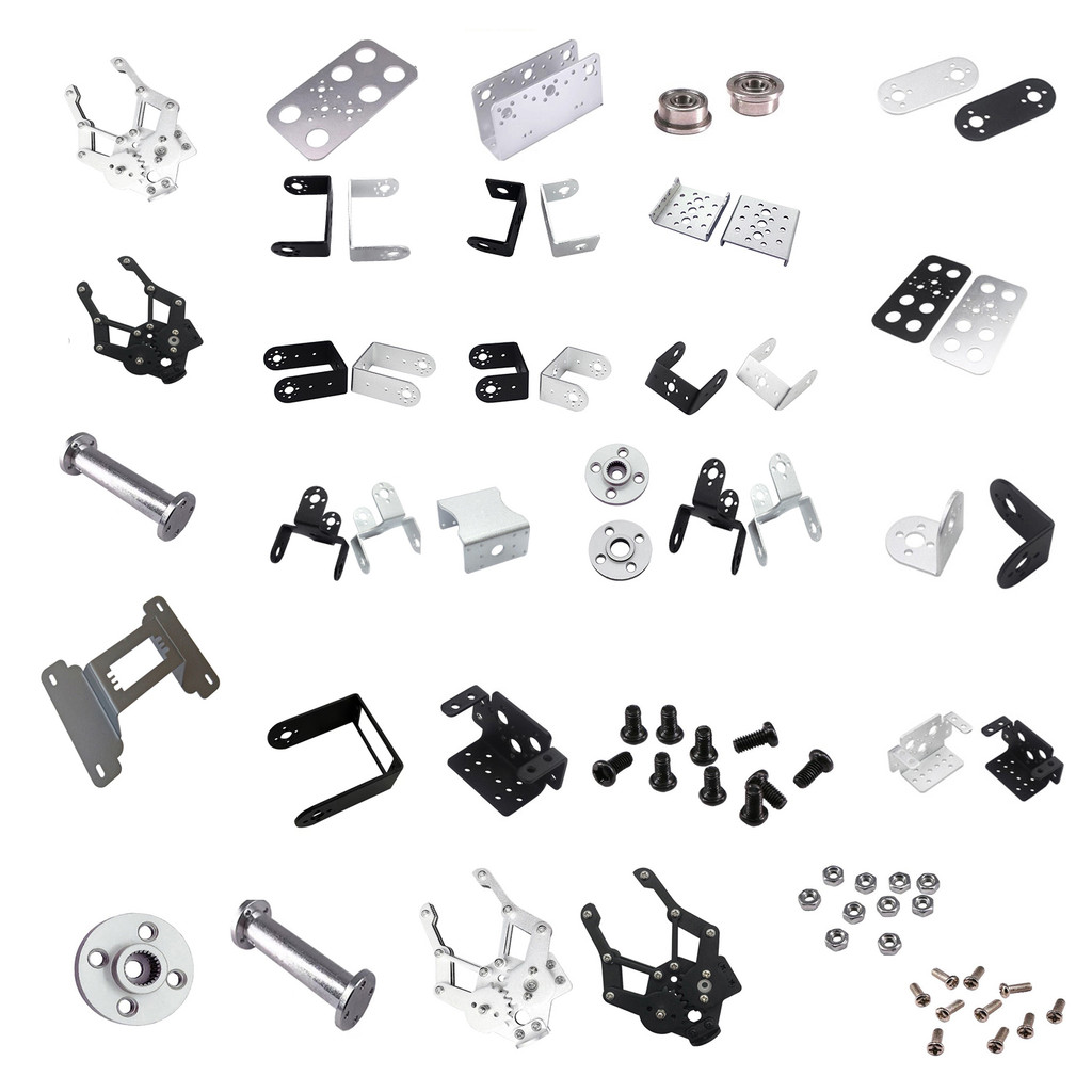 Jual Servo Bracket For Robot Arm Humanoid Standard Servo Bearing ...