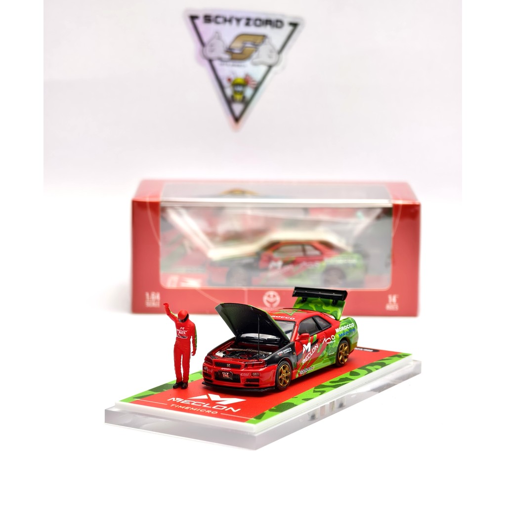 Jual Time Micro Nissan GT-R R34 Meclon Drift Nismo Japan FIGURE ...