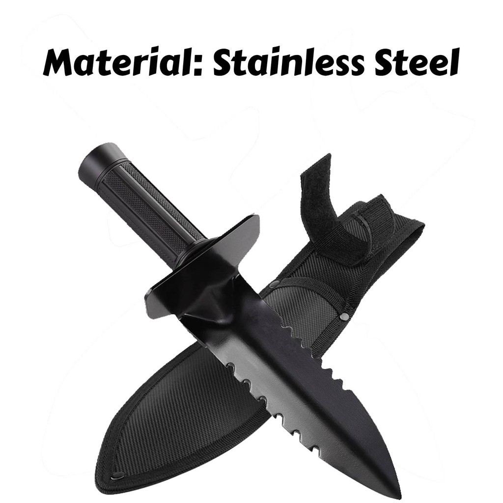 Jual Garden Shovel Planting Spade Outdoor Camping Survival Spade Trowel ...