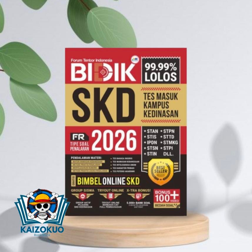 Jual Buku Paten Sekolah Kedinasan SKD 2025, Buku Wangsit HOTS SKD SEKOLAH KEDINASAN, Buku Bidik ...