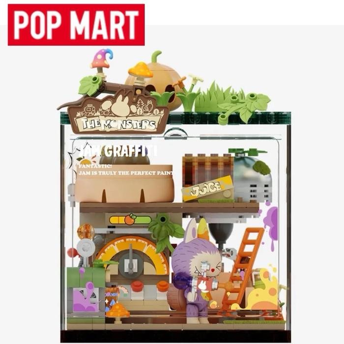 Jual POP MART THE MONSTERS Forest Secret Base Series Blocks Jam ...
