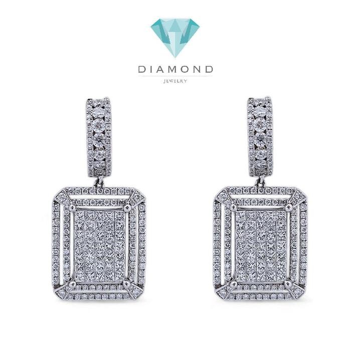 Jual Liontin Square Diamond 18K / Diamond Jewelry | Shopee Indonesia