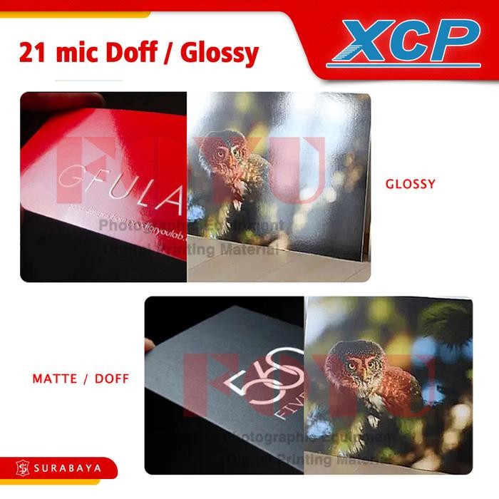Jual Plastik Laminasi Panas BOPP Thermal XCP Roll 21 mic 33CM x 150M ...