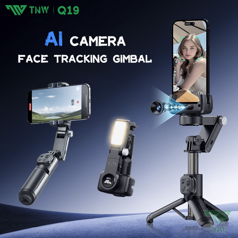 Jual TNW Q19 Auto Face Tracking Gimbal Stabilizer 3 Axis Smartphone ...
