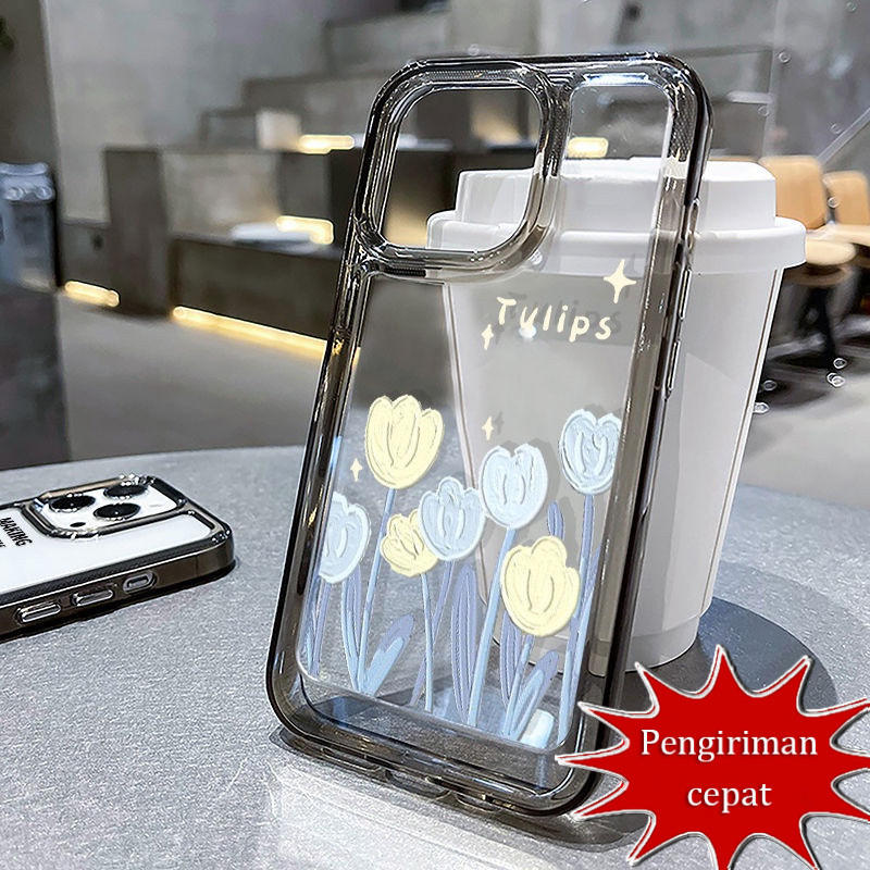 Jual Terbaru Anti Shock Aesthetic Bunga Case Infinix Hot 60 Pro Plus Smart 10 plus Hot 60i Hot ...