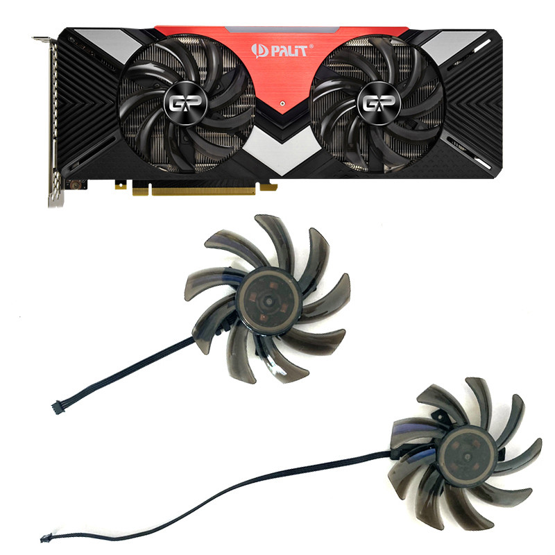 Jual Cooling fan GA91S2U 85MM 4PIN GPU Cooler Fan For Palit RTX2080 ...