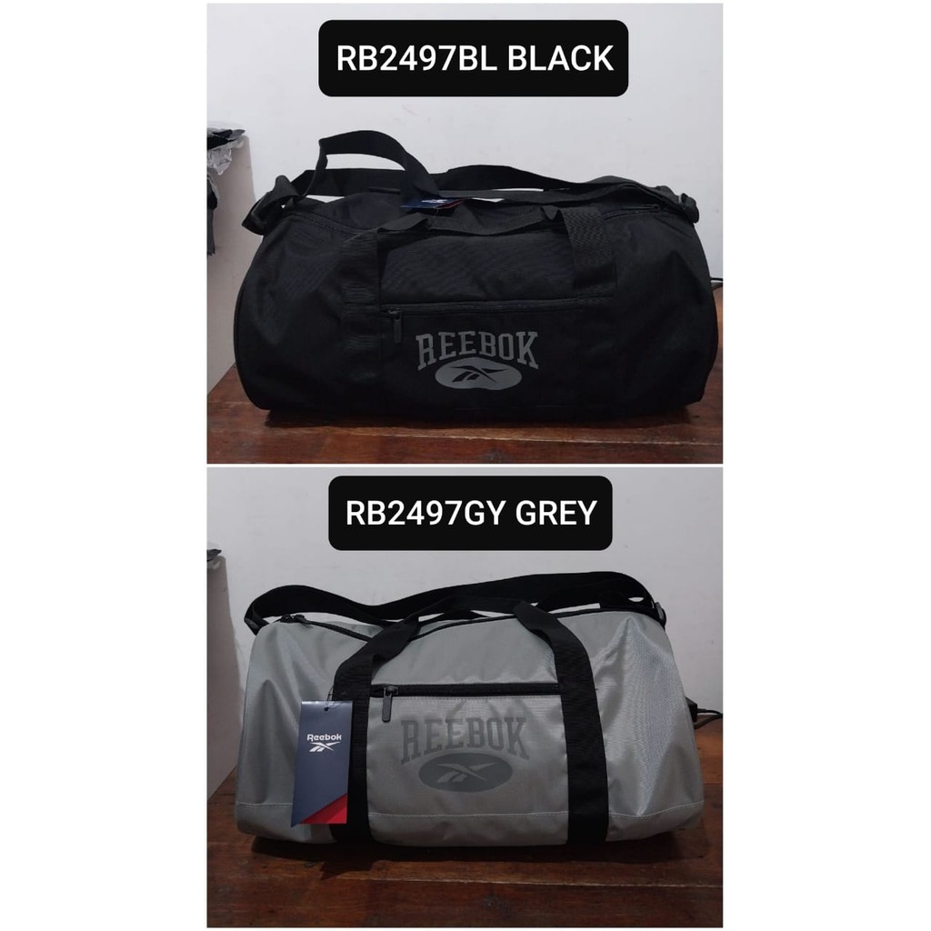 Jual ORIGINAL SALE 70% TAS REEBOK TRAVEL/GYM BAG JUSTIN RB2497BL ...