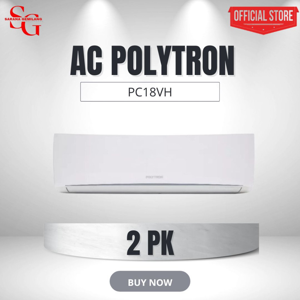 Jual POLYTRON AC 2PK PAC-18VH NEUVA ICE / 2 PK PAC18VH / 18 VH | Shopee ...