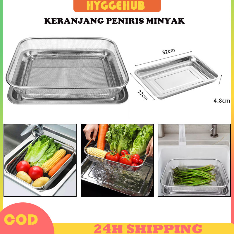 Jual Keranjang Holder Kentang Goreng Mini Bahan Stainless Steel/Tirisan ...