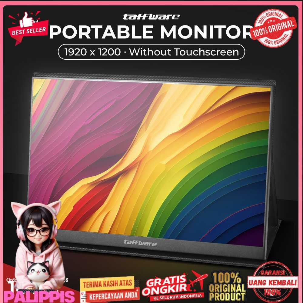 Jual Taffware Portable Monitor IPS 16 Inch 1920x1200P Without ...