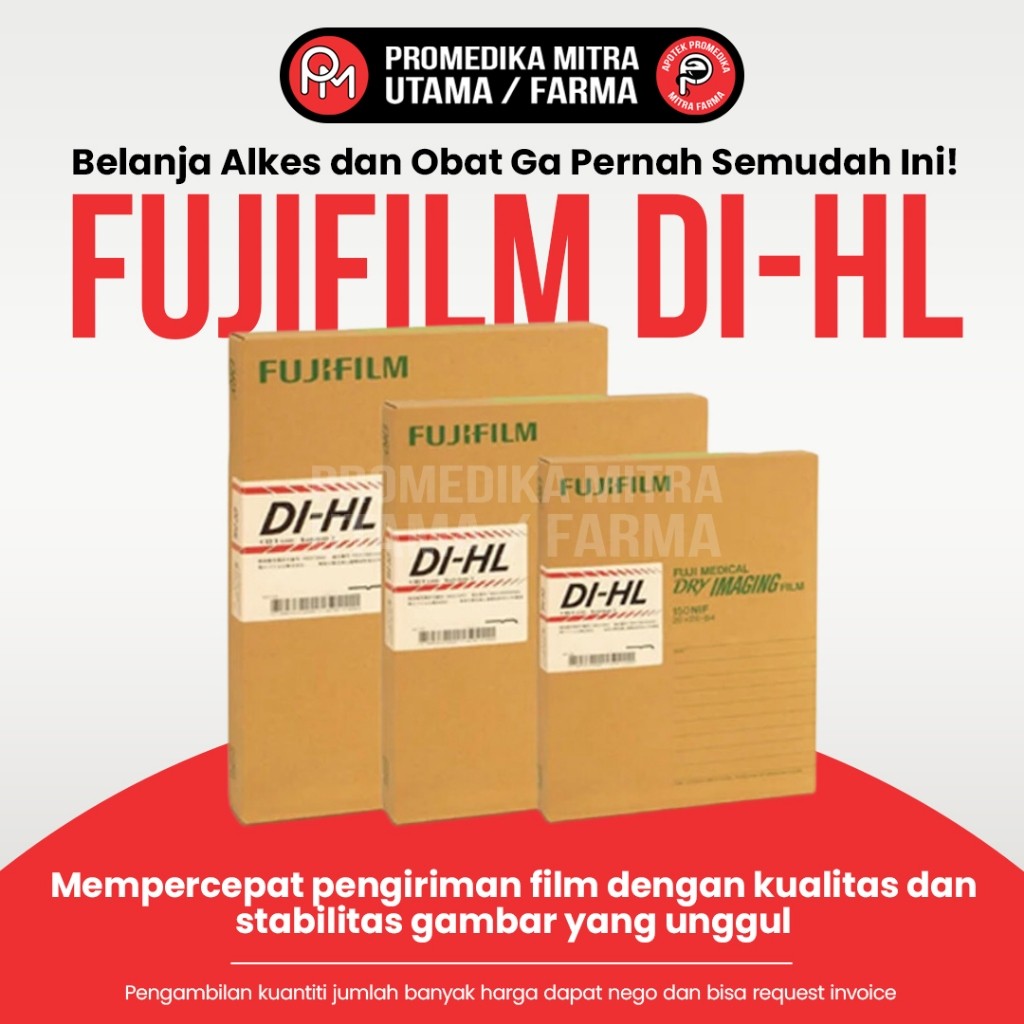 Jual Film Rontgen X-Ray / Film X-Ray Fujifilm tipe DI-HL 35x43 100S ...
