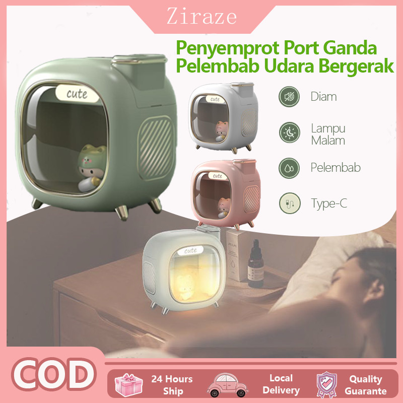 Jual 500Ml Diffuser humidifier Cartoon aromaterapi diffuser / Semprotan ...