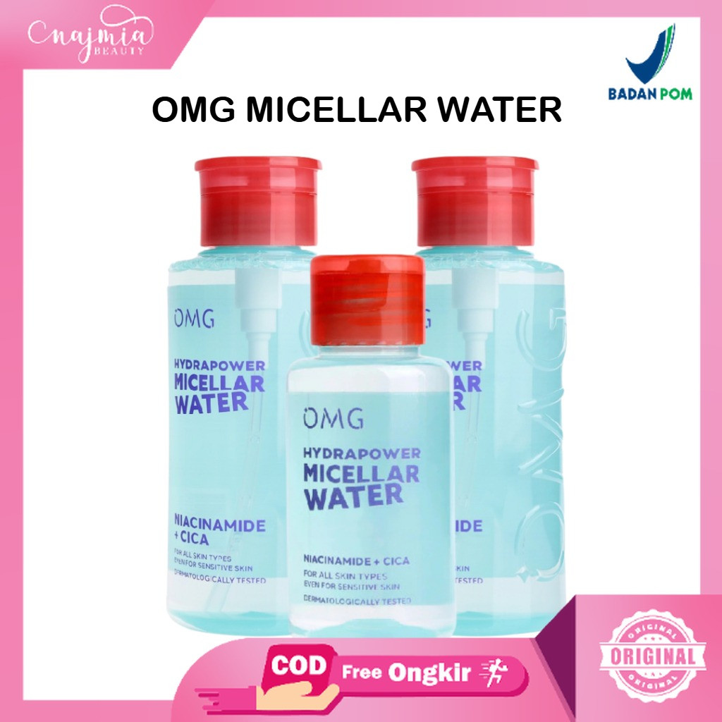 Jual Najmia 2 (Beli 2 lbh murah) OMG OH MY GLOW HydraPower Micellar ...