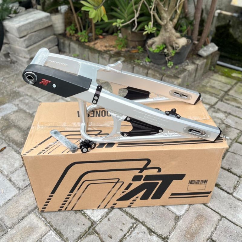 Jual SWING ARM AITECH NINJA R SS SILVER HITAM ORIGINAL AITECH ARM NINJA ...