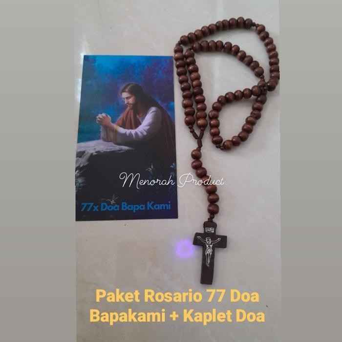 Jual Rosario 77 Doa Bapa Kami.6mm | Shopee Indonesia
