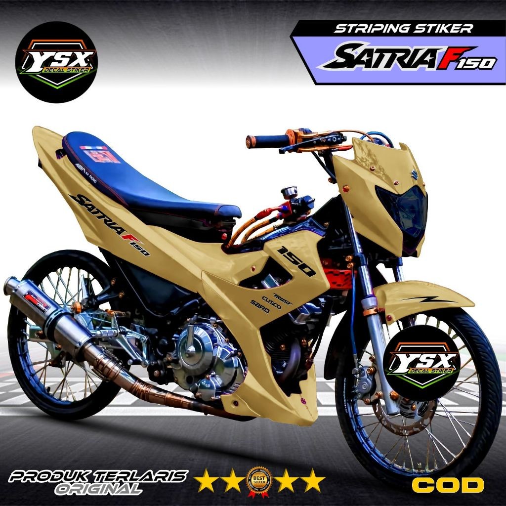 Jual Decal Satria Fu Facelift Design Model polos | Shopee Indonesia