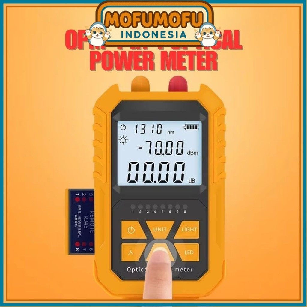 Jual OPM 4 in 1 Optical Power Meter 4in1 VFL Gelombang Cable Test RJ45 ...