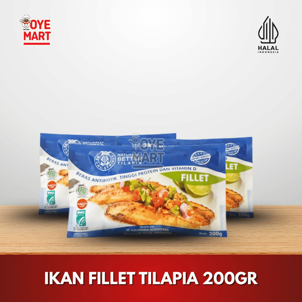 Jual IKAN FILLET TILAPIA 200GR IKAN TILAPIA | Shopee Indonesia