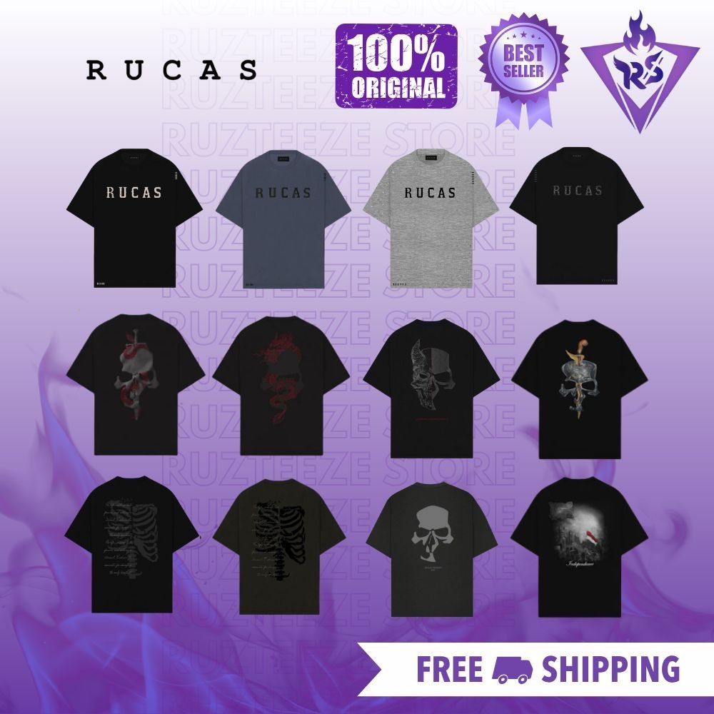 Jual [ORIGINAL 100%] RUCAS T-SHIRT EDITION LIMITED | Rucas Independence ...