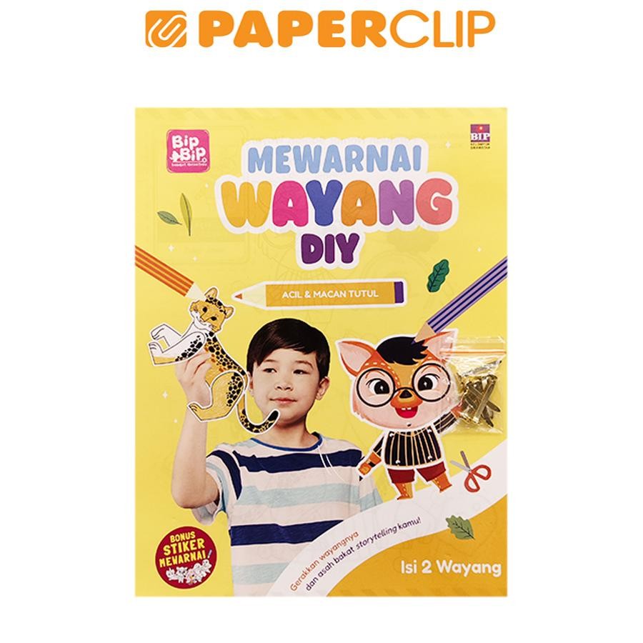 Jual MEWARNAI WAYANG DIY - ACIL & MACAN TUTUL | Shopee Indonesia